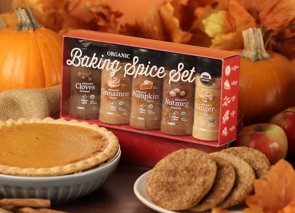 Fall Flavors Arrive: Harris Spice Organic Baking Spice Set Lands at Co