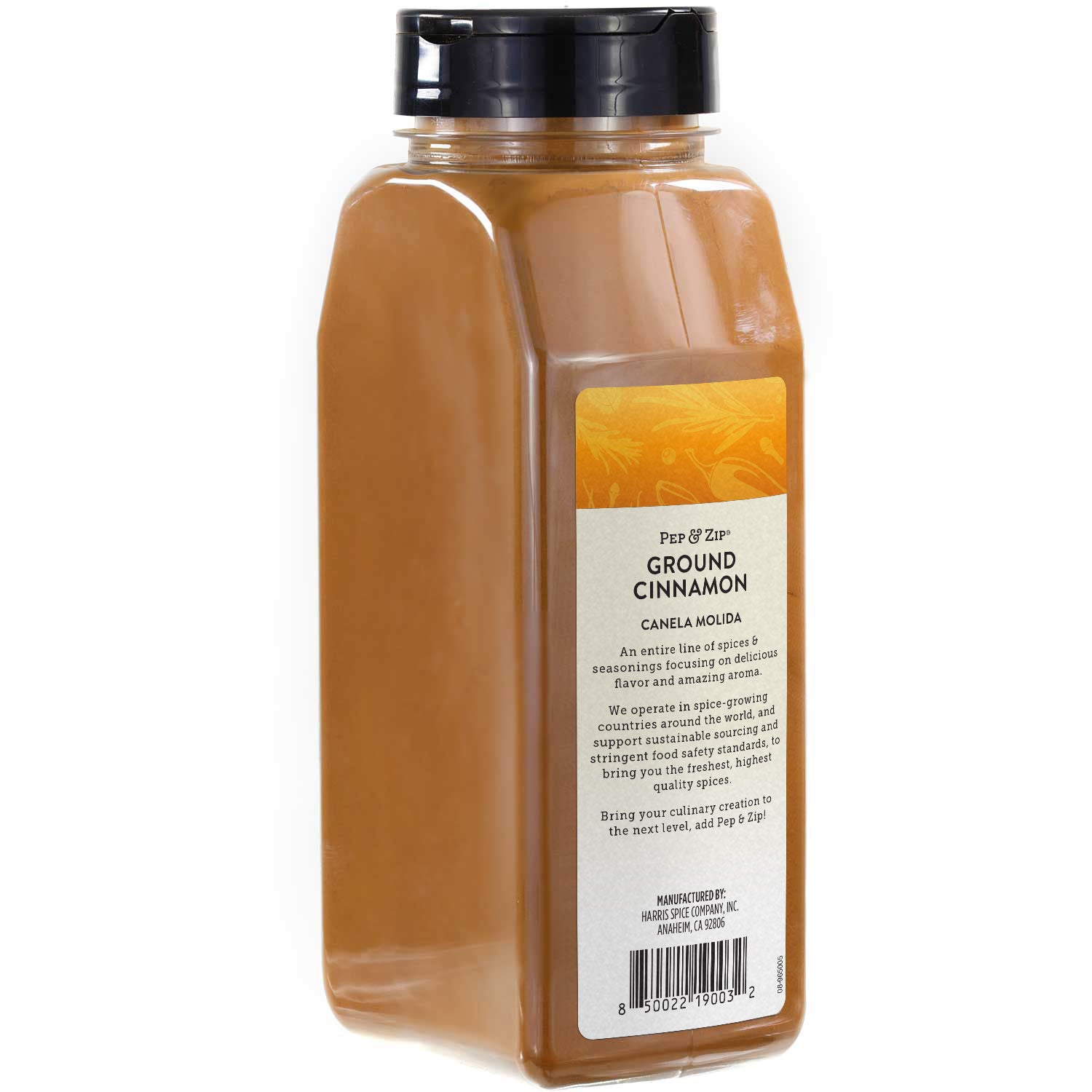 Pep & Zip Ground Cinnamon 16 oz – Harris Spice
