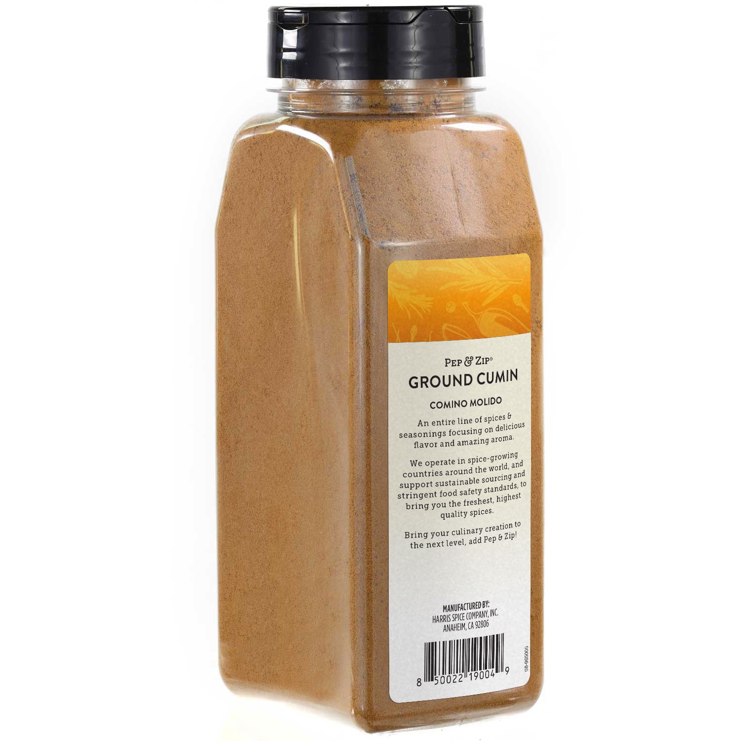 Pep & Zip Ground Cumin 16 oz – Harris Spice
