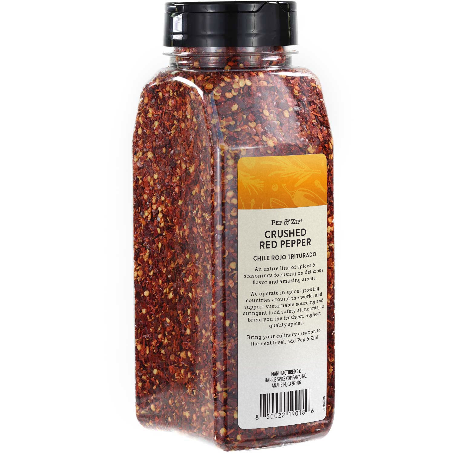 Pep & Zip Crushed Red Pepper 12 oz – Harris Spice